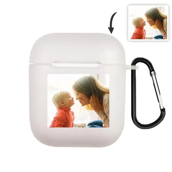Custom AirPods 1&2 Case Personalized Airpod Case with Name and Photo