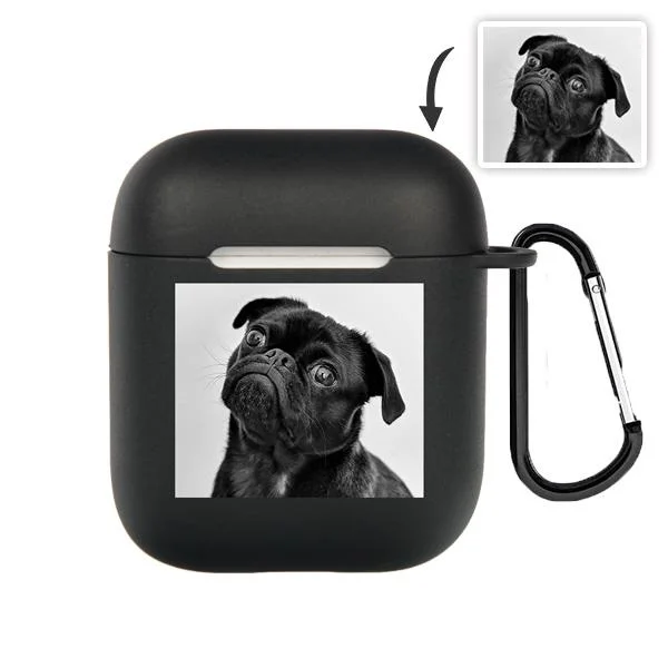 Custom AirPods 1&2 Case Personalized Airpod Case with Name and Photo