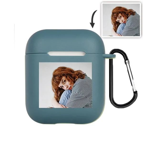 Custom AirPods 1&2 Case Personalized Airpod Case with Name and Photo