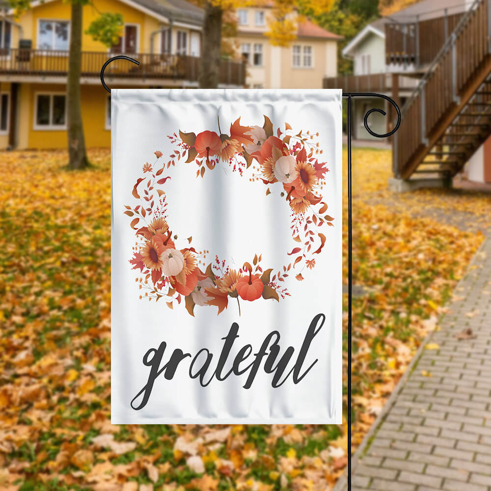 Thanksgiving Funny Turkey Fall Pumpkin Sunflowers Maple Leaves Decor ...