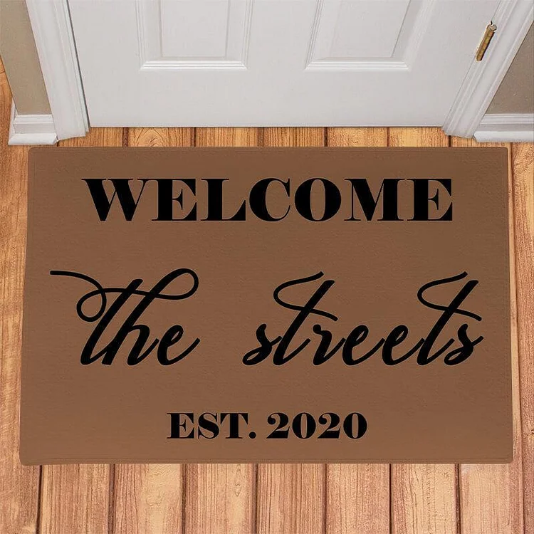 Custom Your Own Welcome Door Mat